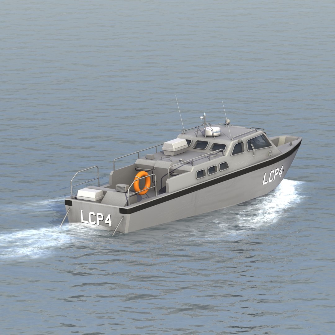 3d landing craft lcp motor