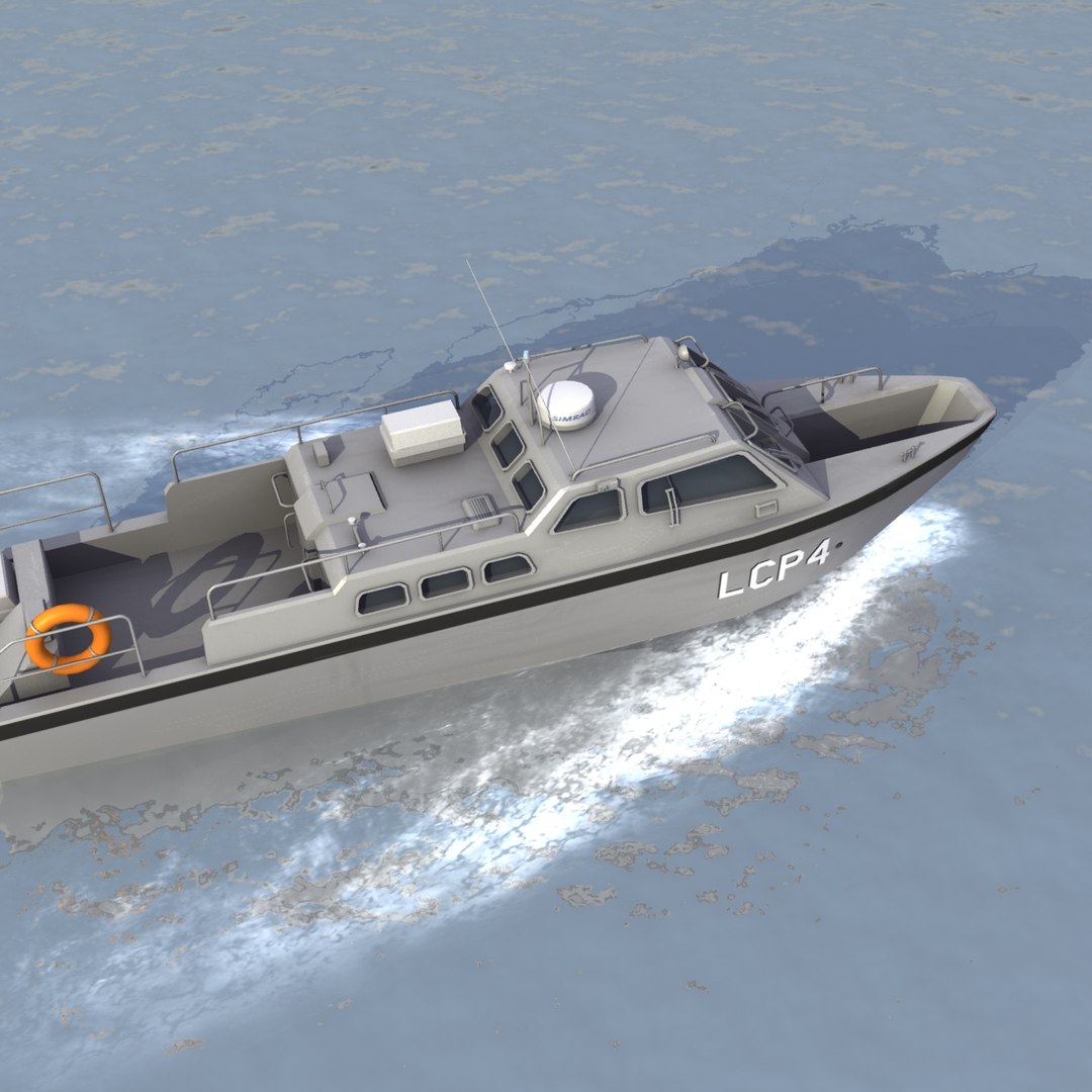 3d landing craft lcp motor
