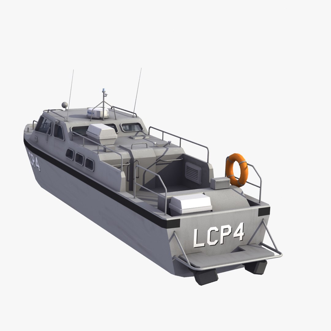 3d landing craft lcp motor