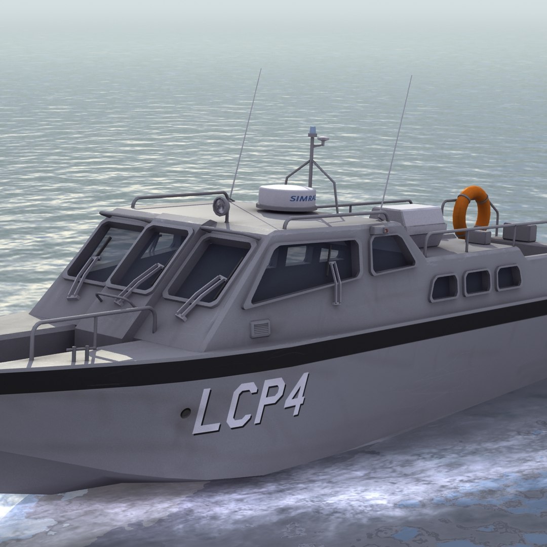 3d landing craft lcp motor