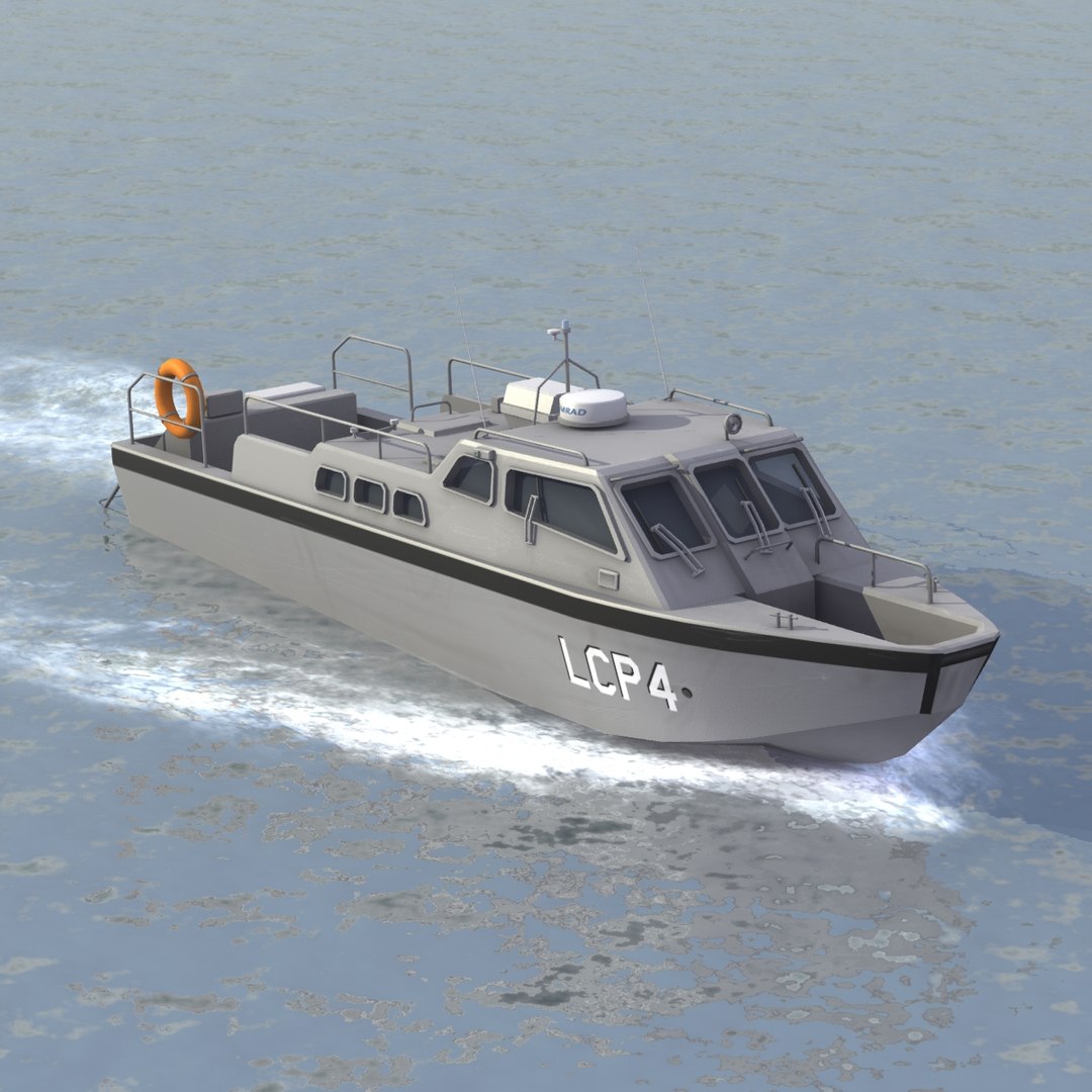 3d landing craft lcp motor