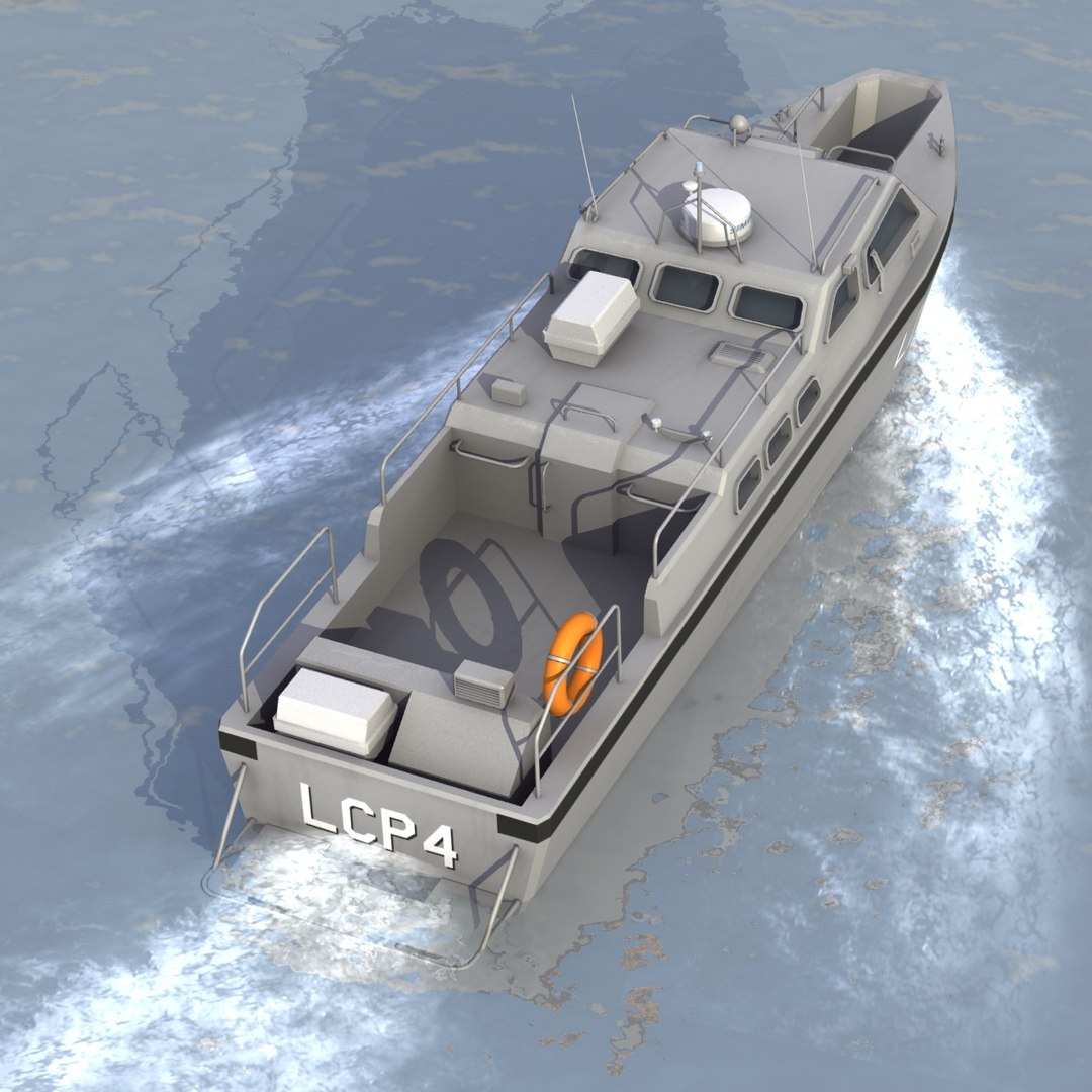 3d landing craft lcp motor