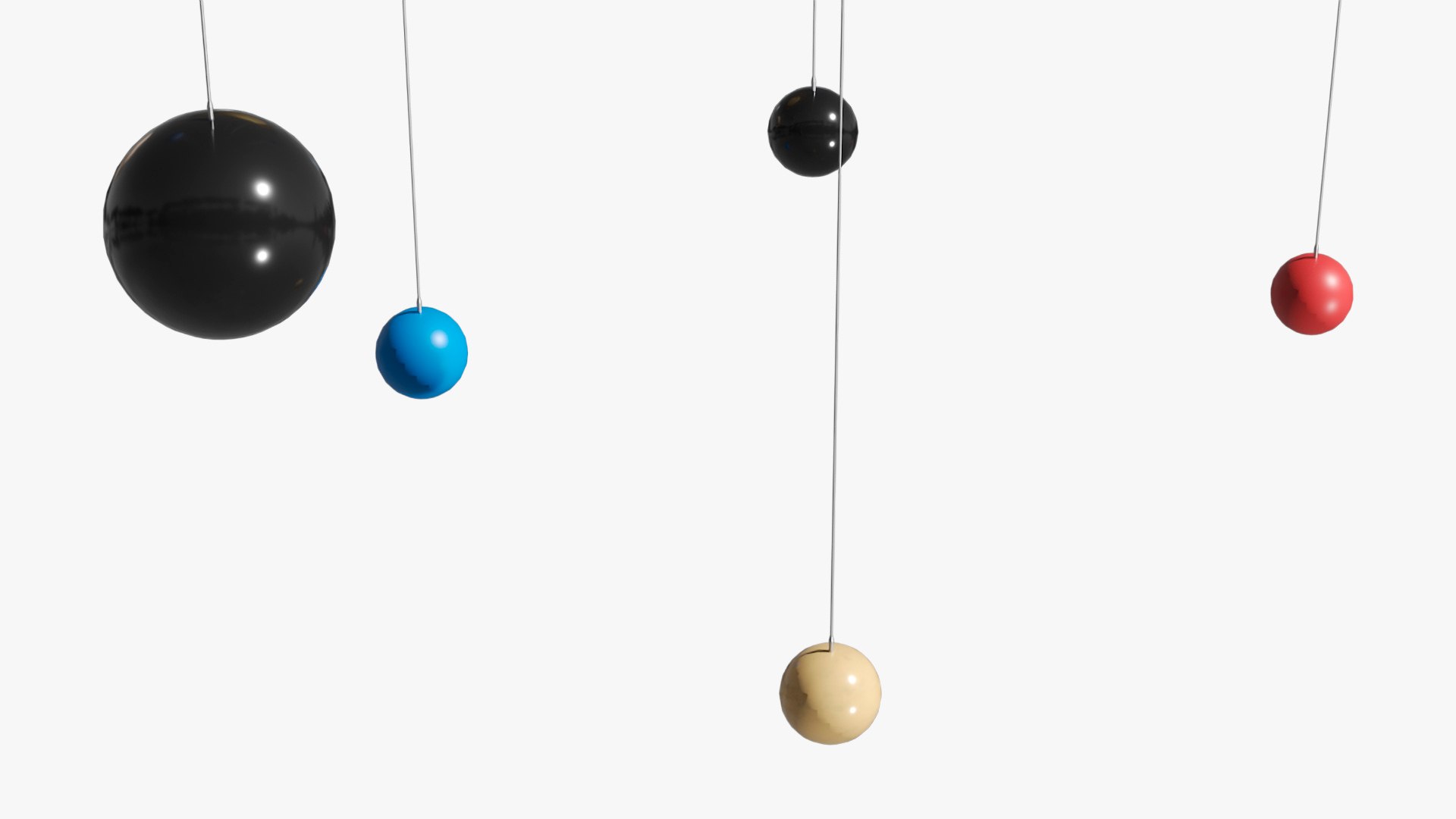 3D Hanging Solar System Model - TurboSquid 2330661