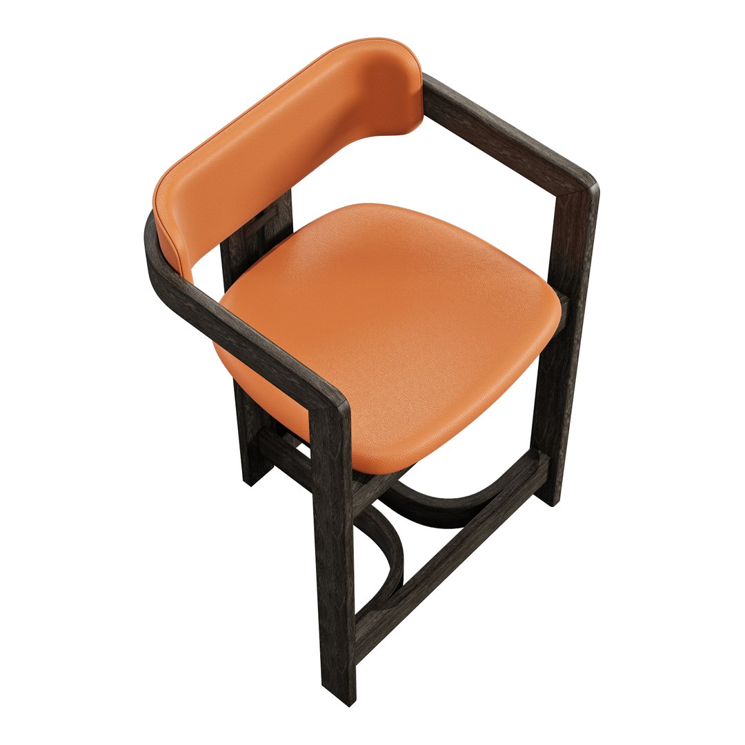 Gallotti And Radice 0419 Stool Low 3D Model - TurboSquid 2247183