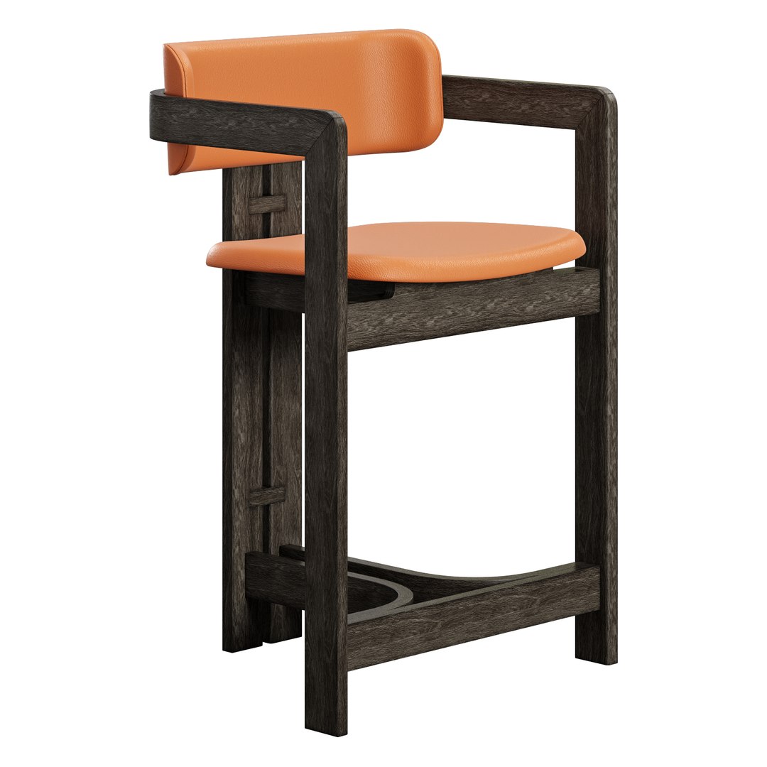 Gallotti And Radice 0419 Stool Low 3D Model - TurboSquid 2247183