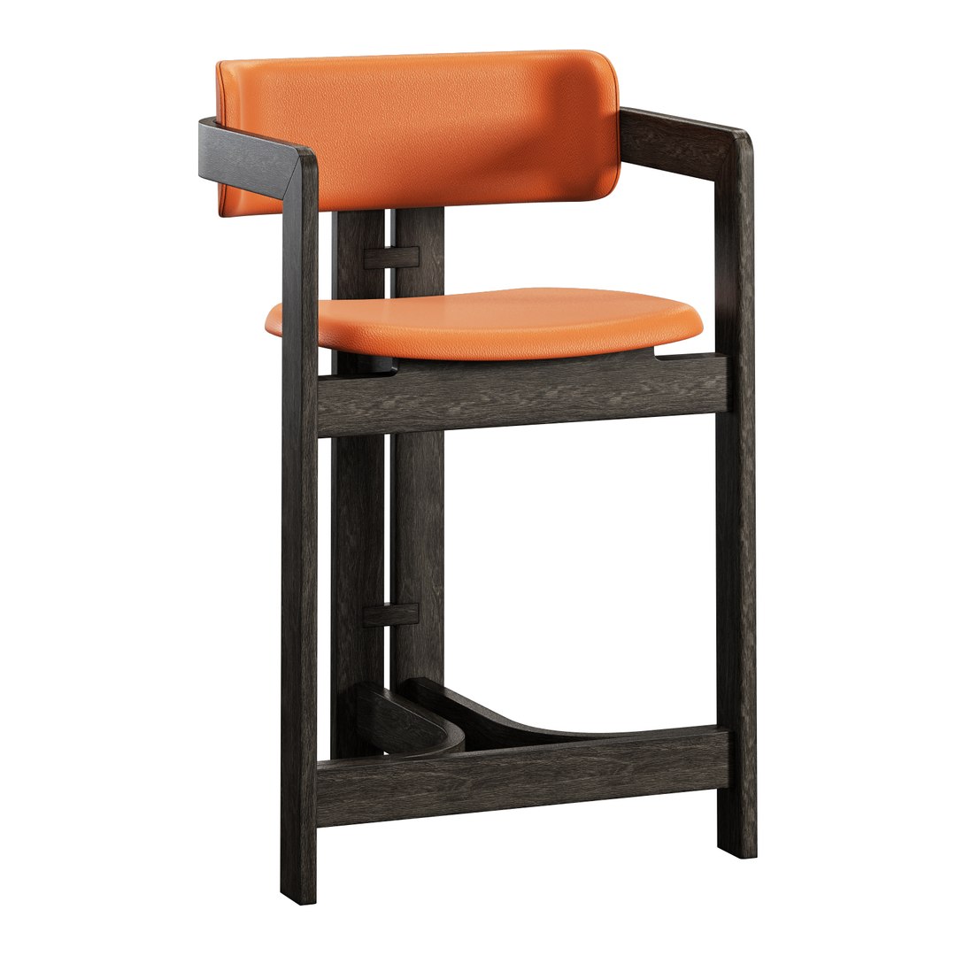 Gallotti And Radice 0419 Stool Low 3D Model - TurboSquid 2247183