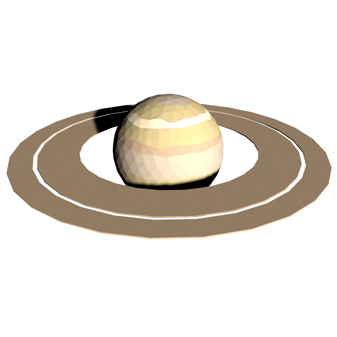Saturn 3D Model - TurboSquid 1156674