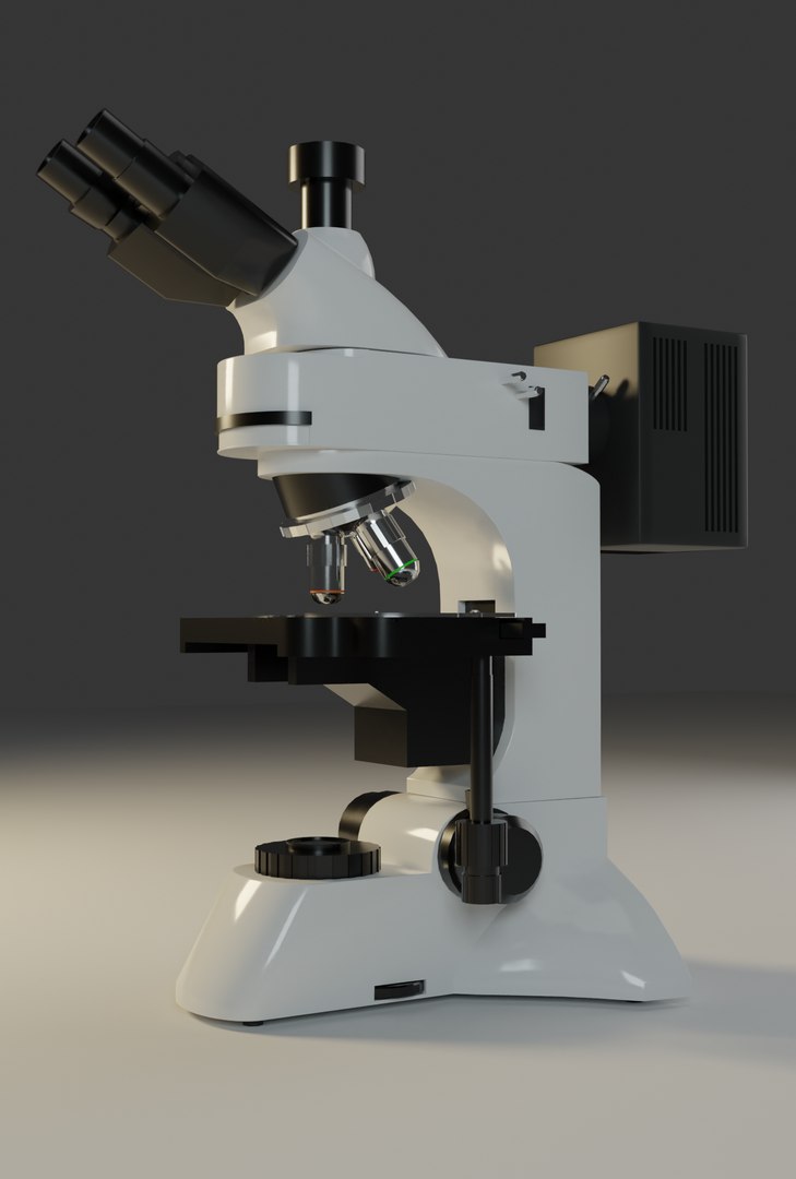 Optical Microscope 3D - TurboSquid 1518979