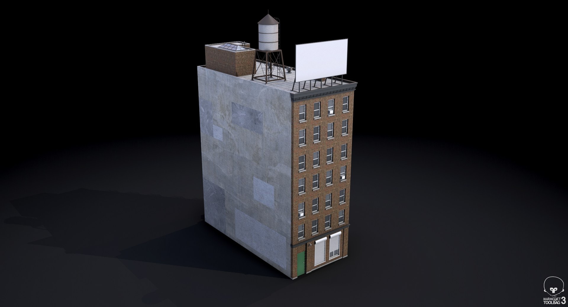 3D Apartment Building 36 - TurboSquid 2152688