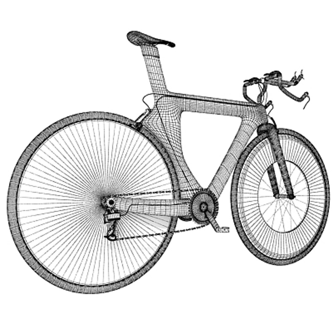 4 bikes 3d model