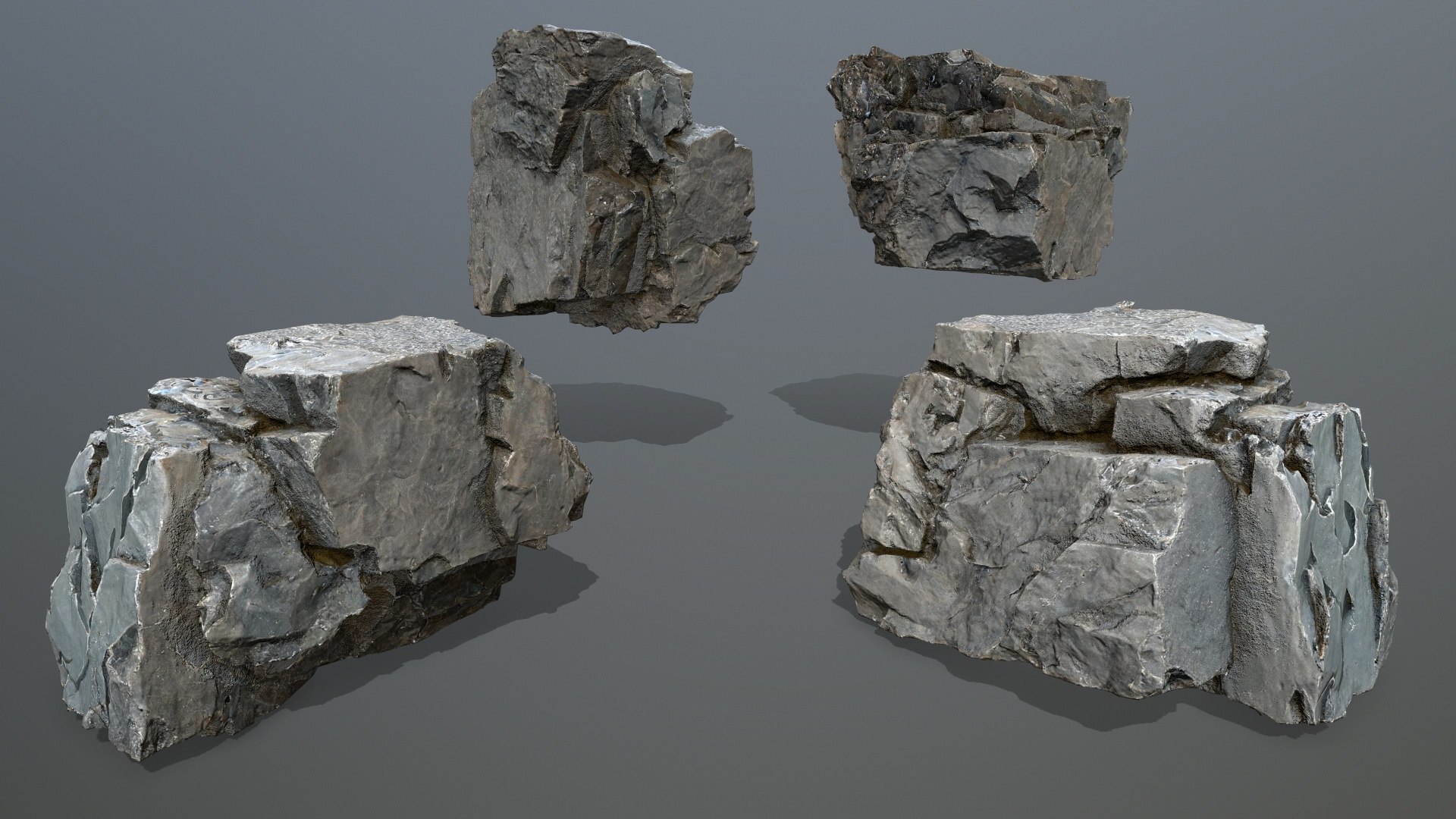 3D Model Sea Rocks - TurboSquid 2426205