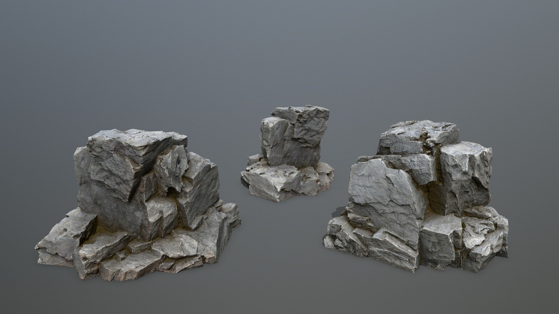 3D Model Sea Rocks - TurboSquid 2426205