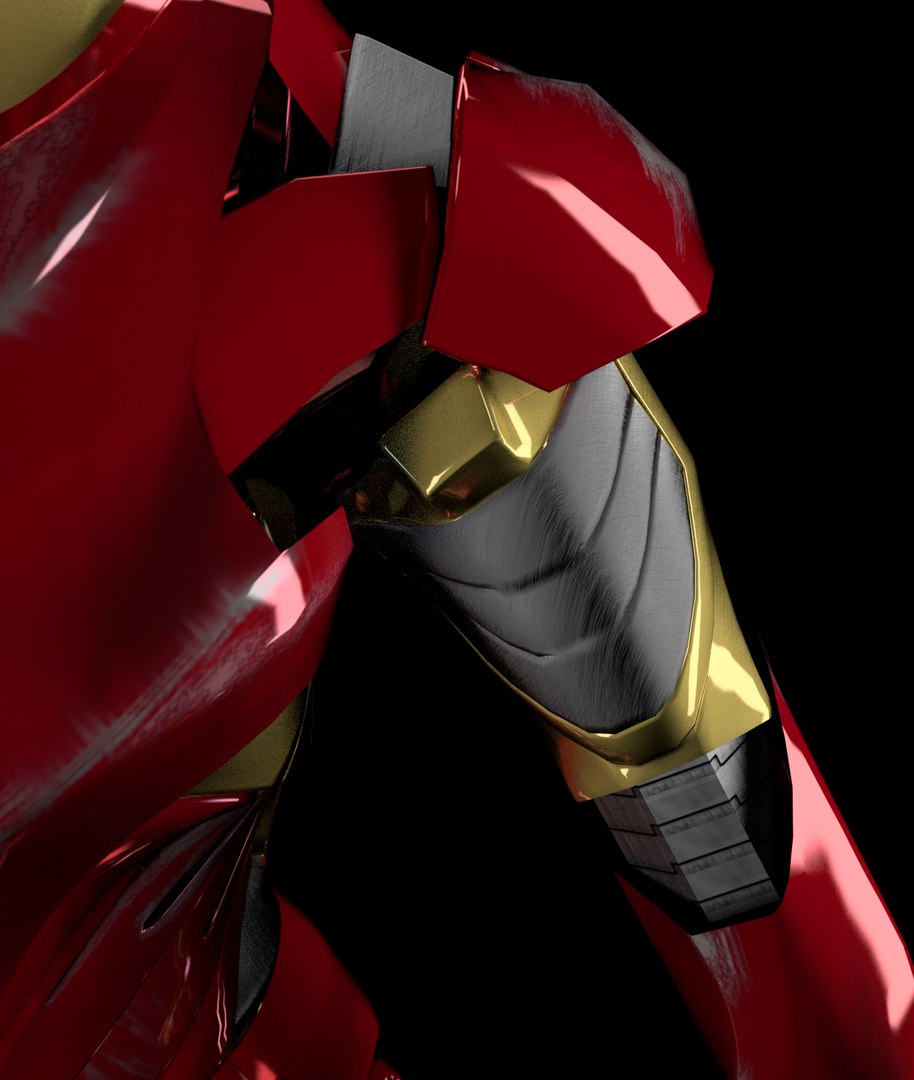 3d Model Iron Man Suit