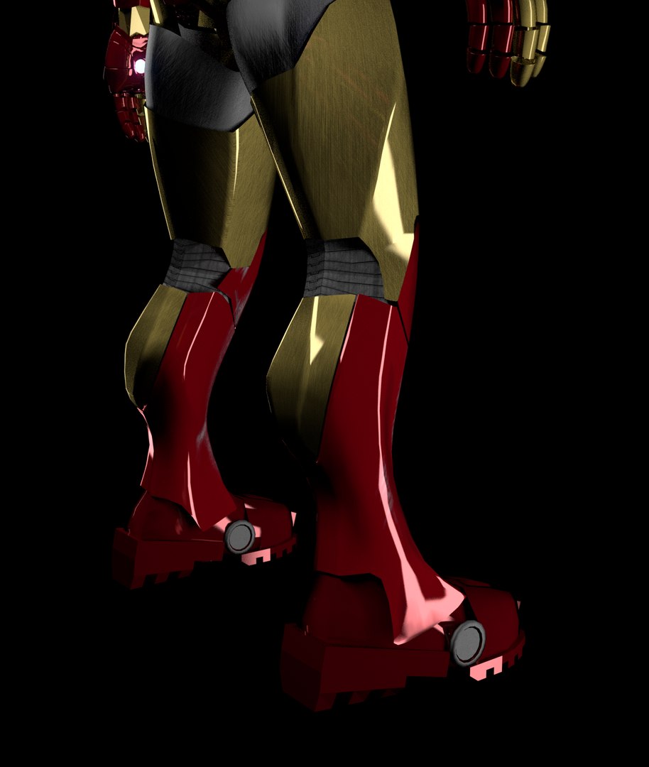 3d Model Iron Man Suit