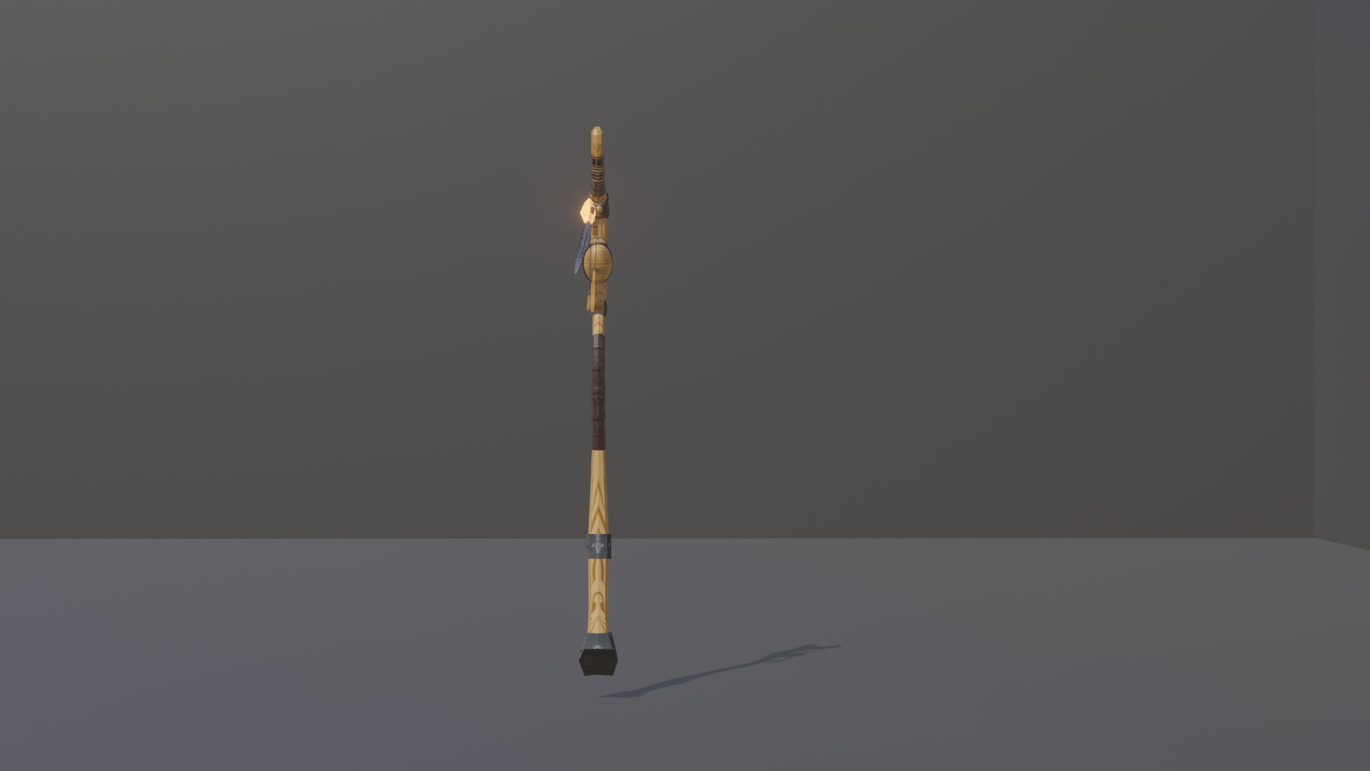 3D Voodoo Staff - TurboSquid 1635262