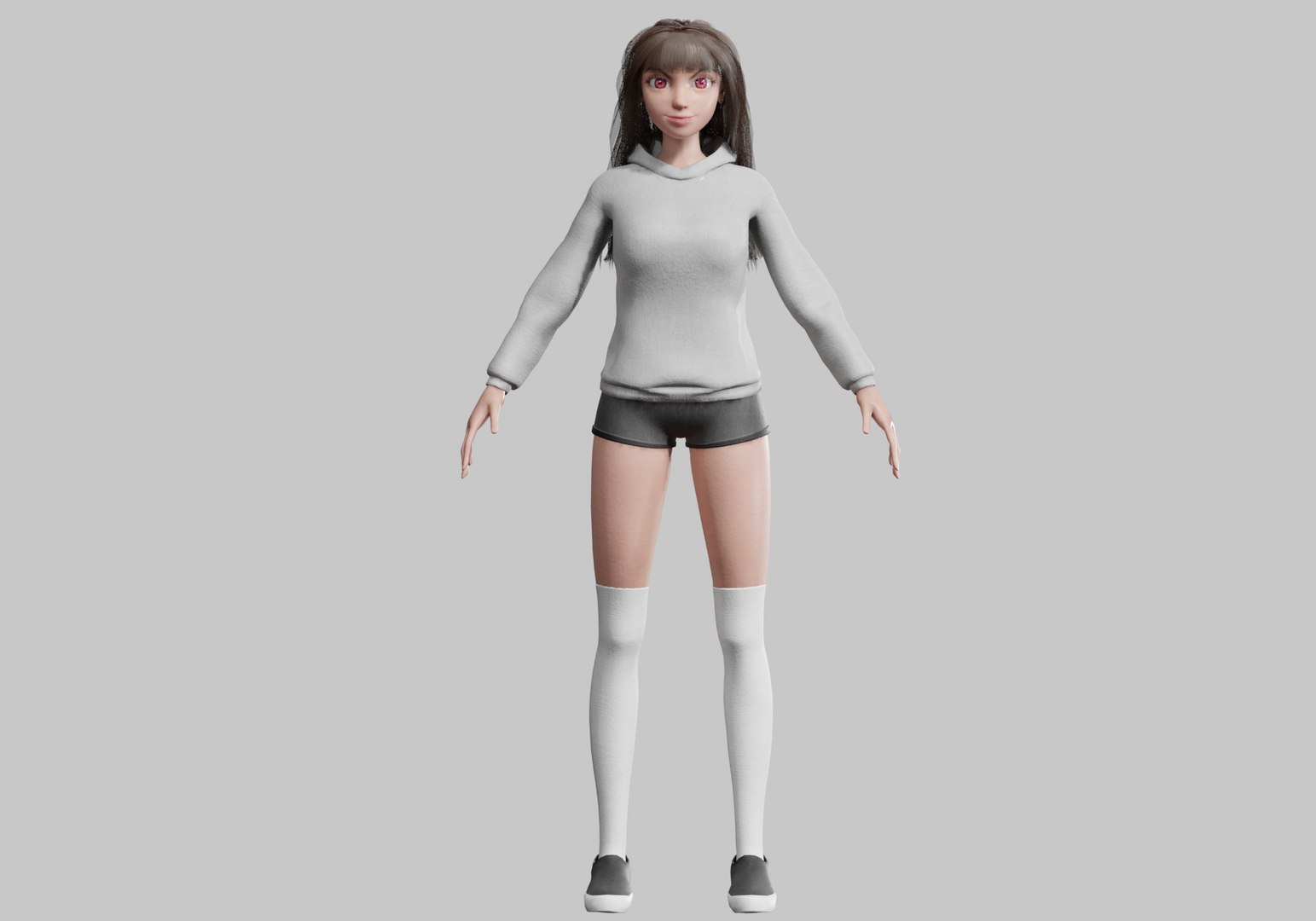 Beautiful Basic Woman V35578 3D Model - TurboSquid 2280939