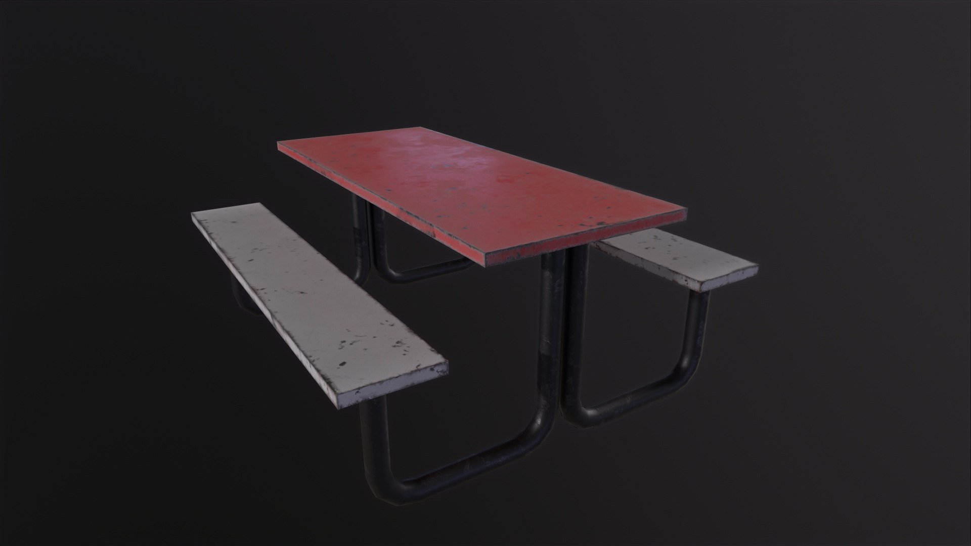 Picnic Table 3D Model - TurboSquid 2147340