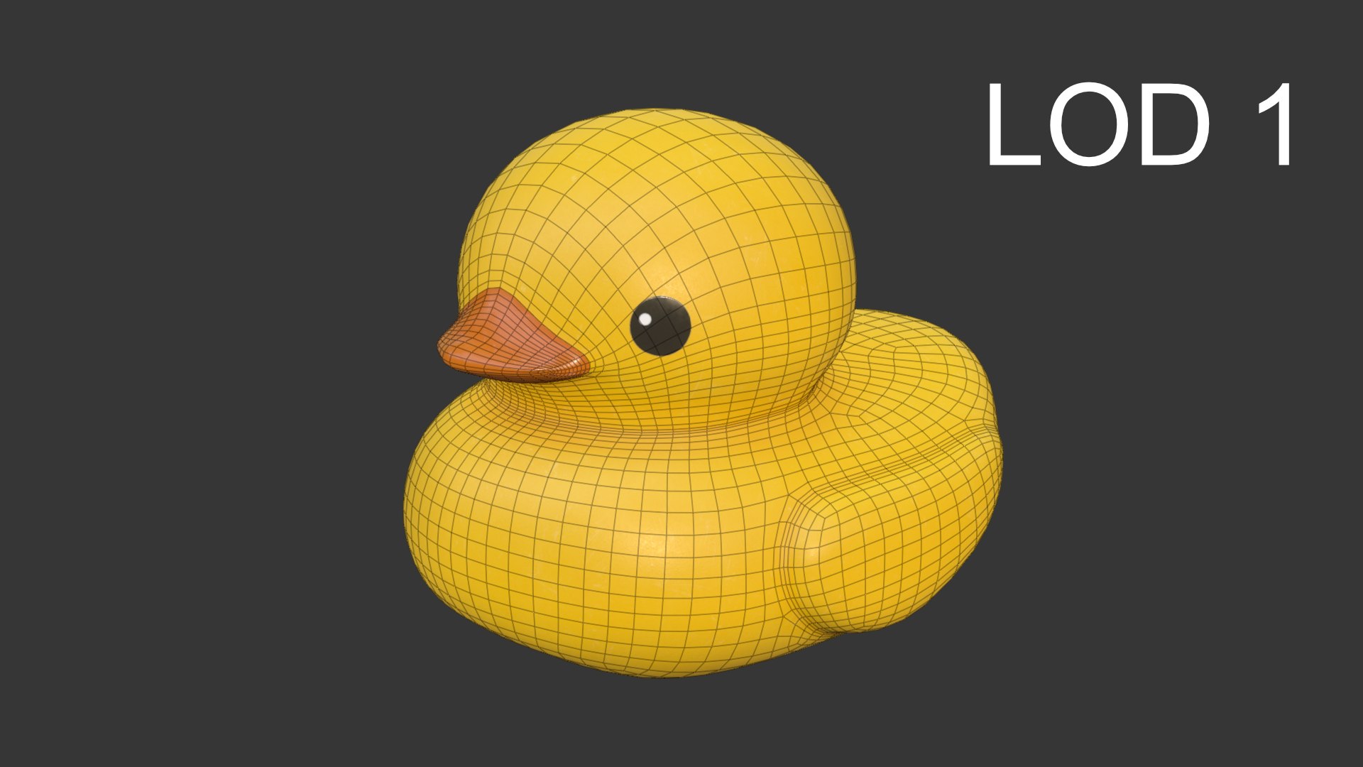 3D Model RubberDuck - PBR Multi-LOD - TurboSquid 2331675