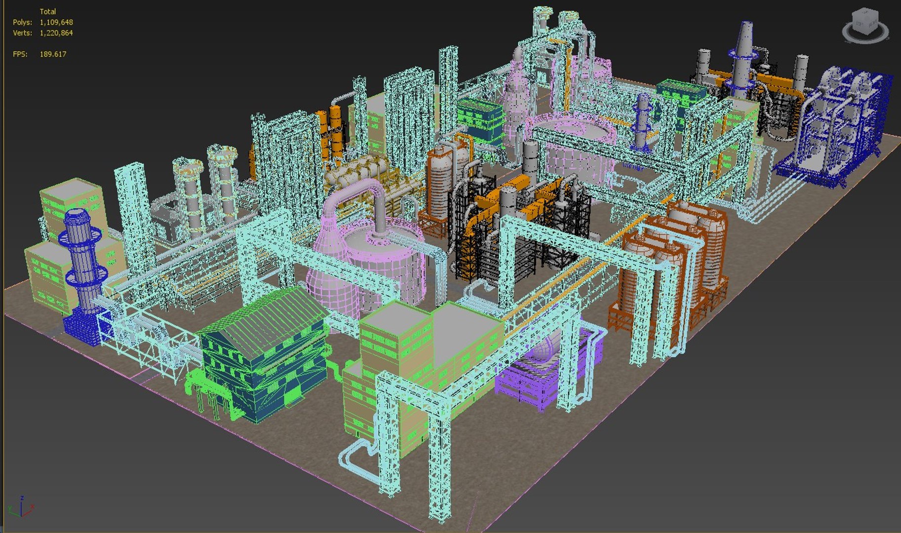 3D model Industrial Area 45 - TurboSquid 2024112