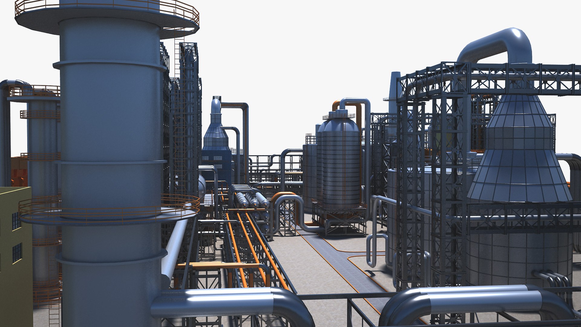 3D model Industrial Area 45 - TurboSquid 2024112