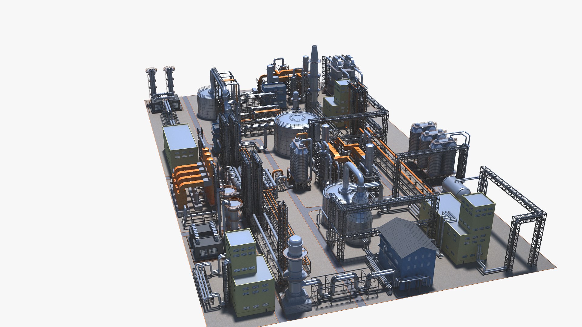 3D model Industrial Area 45 - TurboSquid 2024112