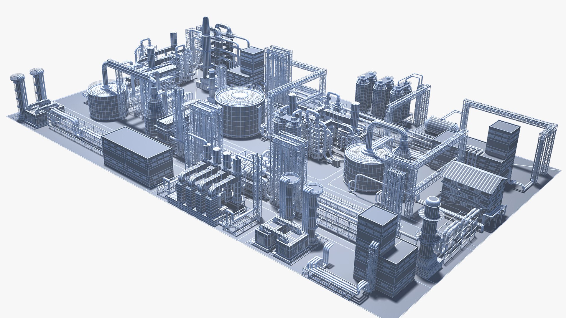 3D model Industrial Area 45 - TurboSquid 2024112