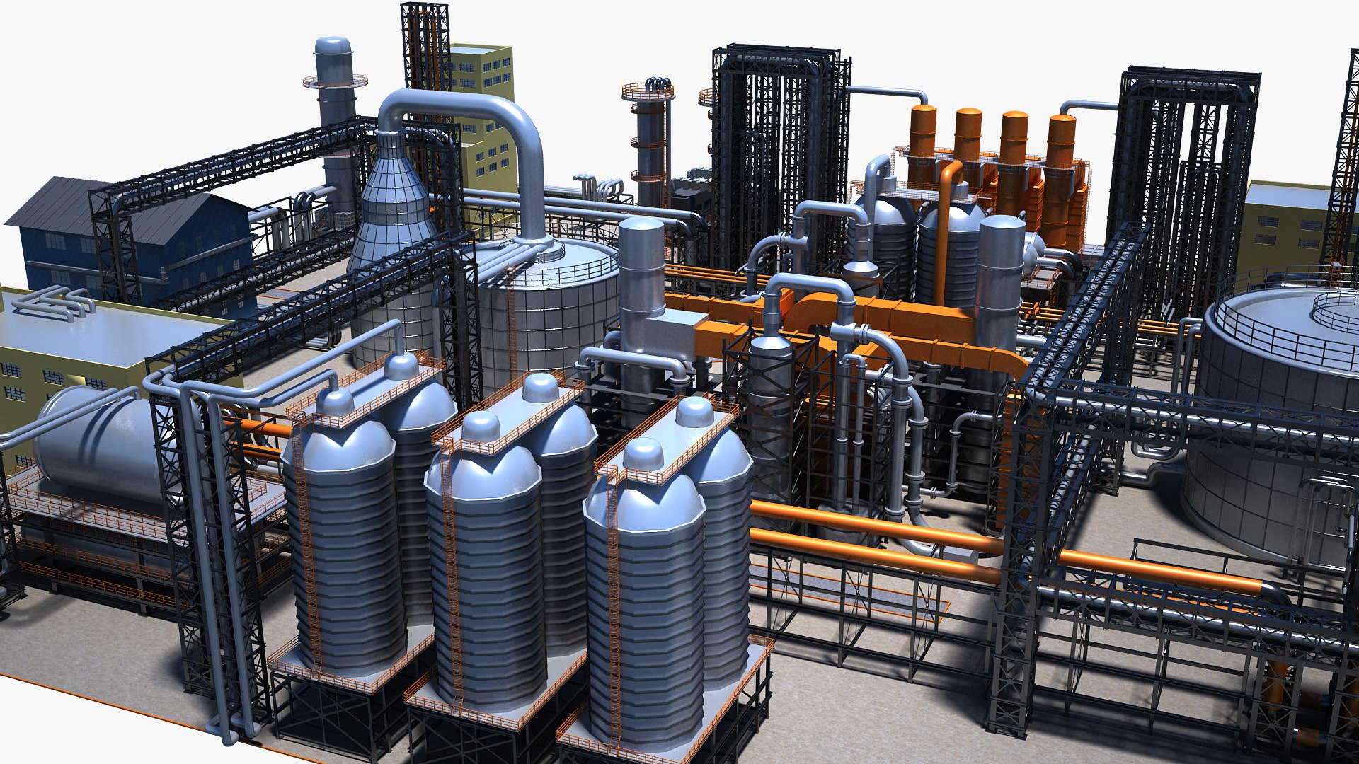 3D model Industrial Area 45 - TurboSquid 2024112