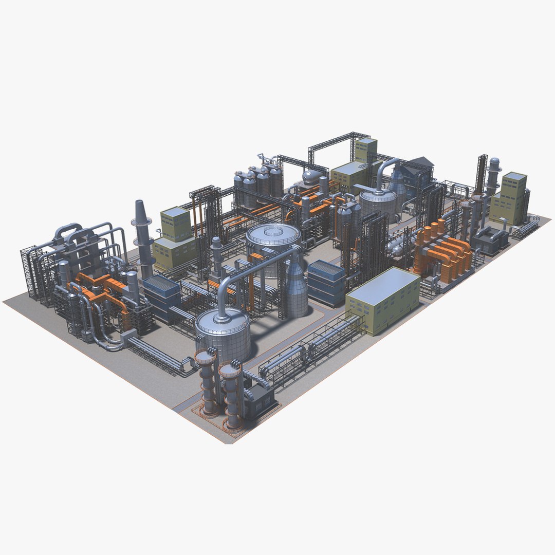 3D model Industrial Area 45 - TurboSquid 2024112