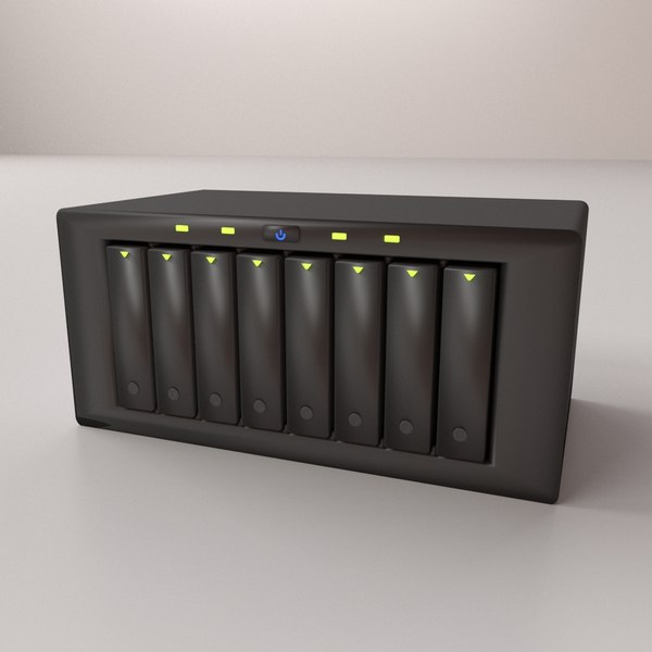 Nas storage 3D model - TurboSquid 1712813
