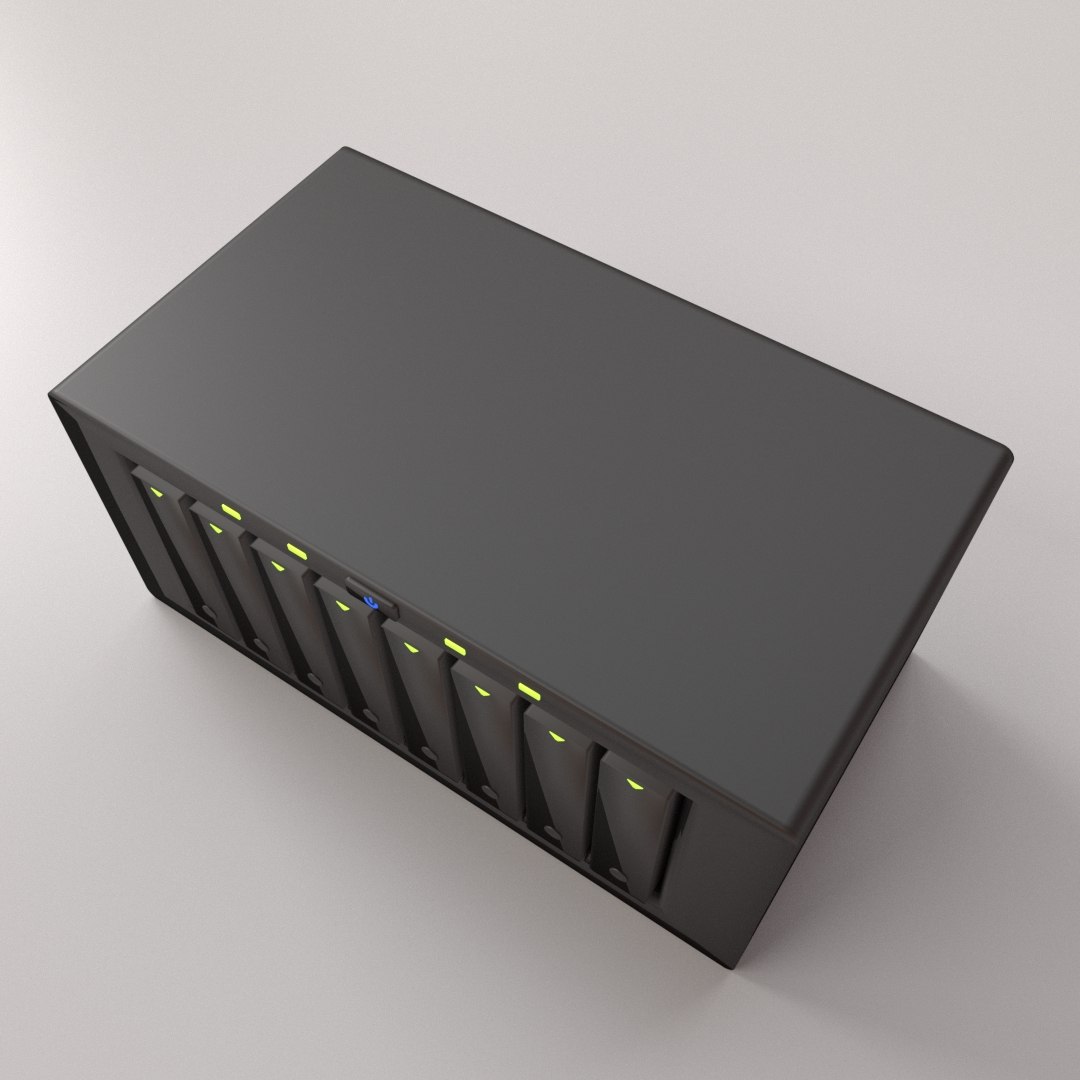 Nas Storage 3D Model - TurboSquid 1712813