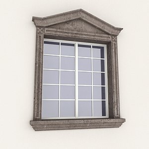 Window frame 3D model - TurboSquid 1446280