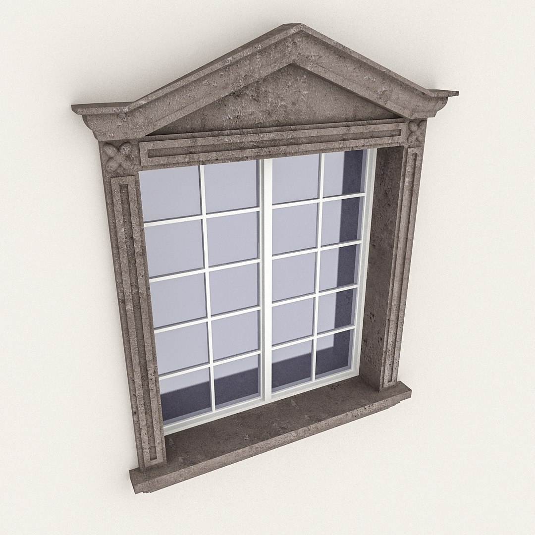 3D Window Frame Model - TurboSquid 1446271