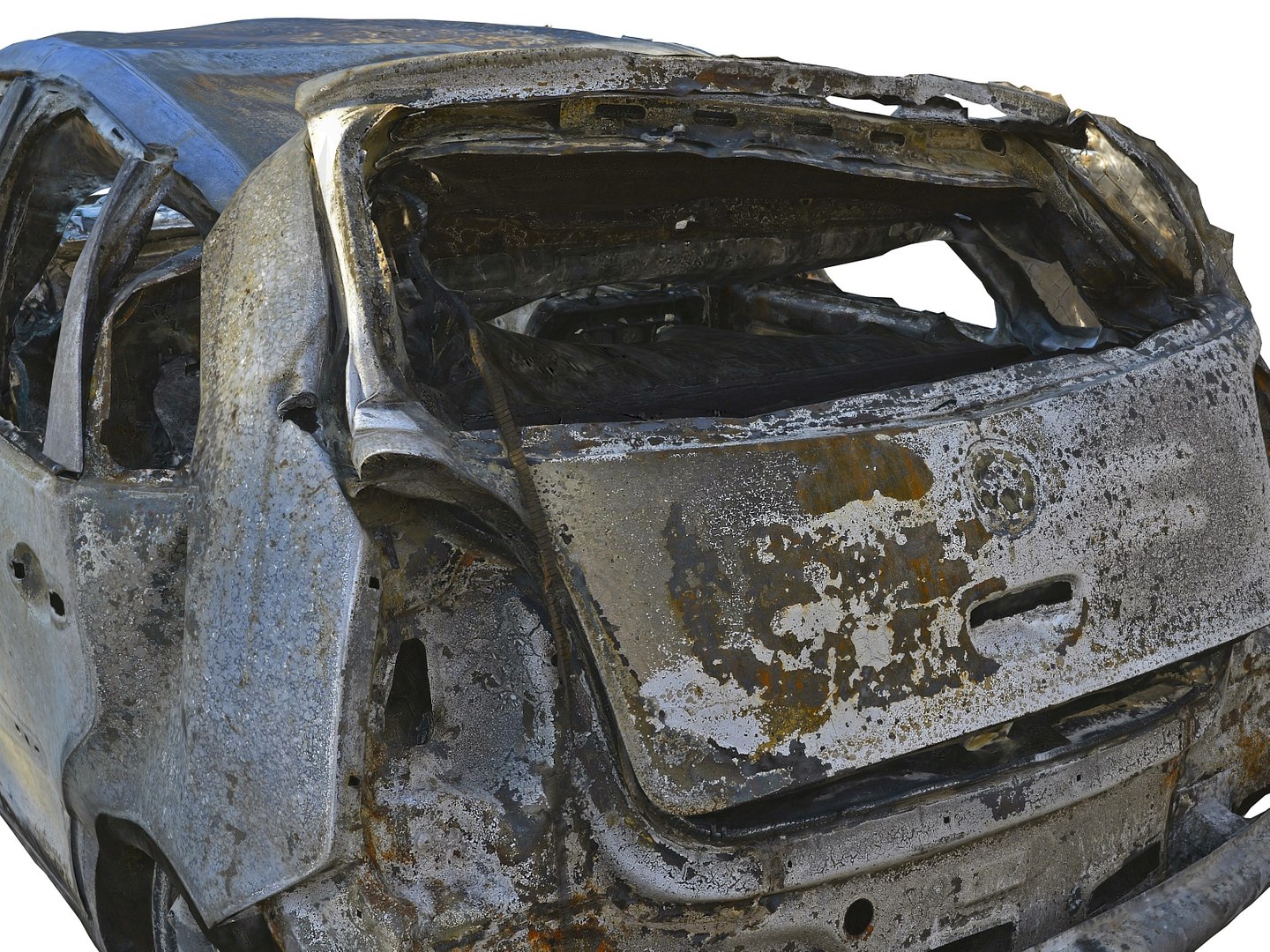 3D Burned Car Hd Model - TurboSquid 1317002