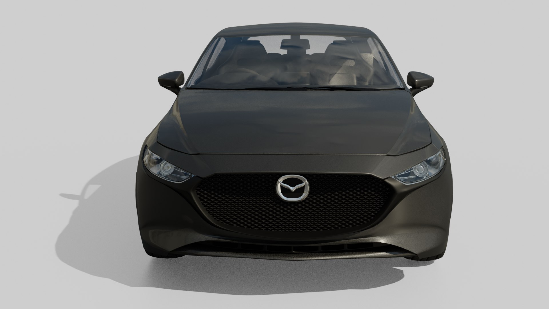 Mazda 3 2019 Hatchback 3D Model - TurboSquid 1636765