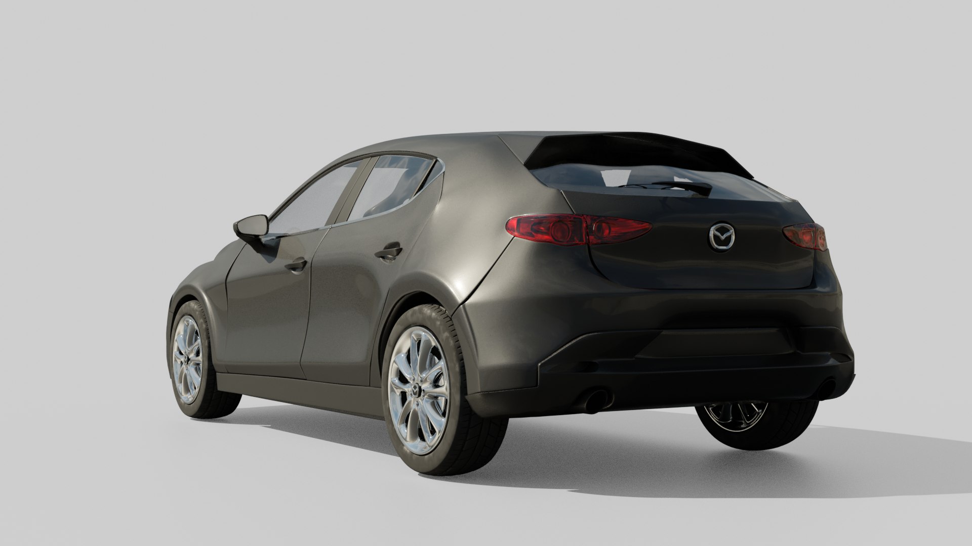 Mazda 3 2019 Hatchback 3D Model - TurboSquid 1636765
