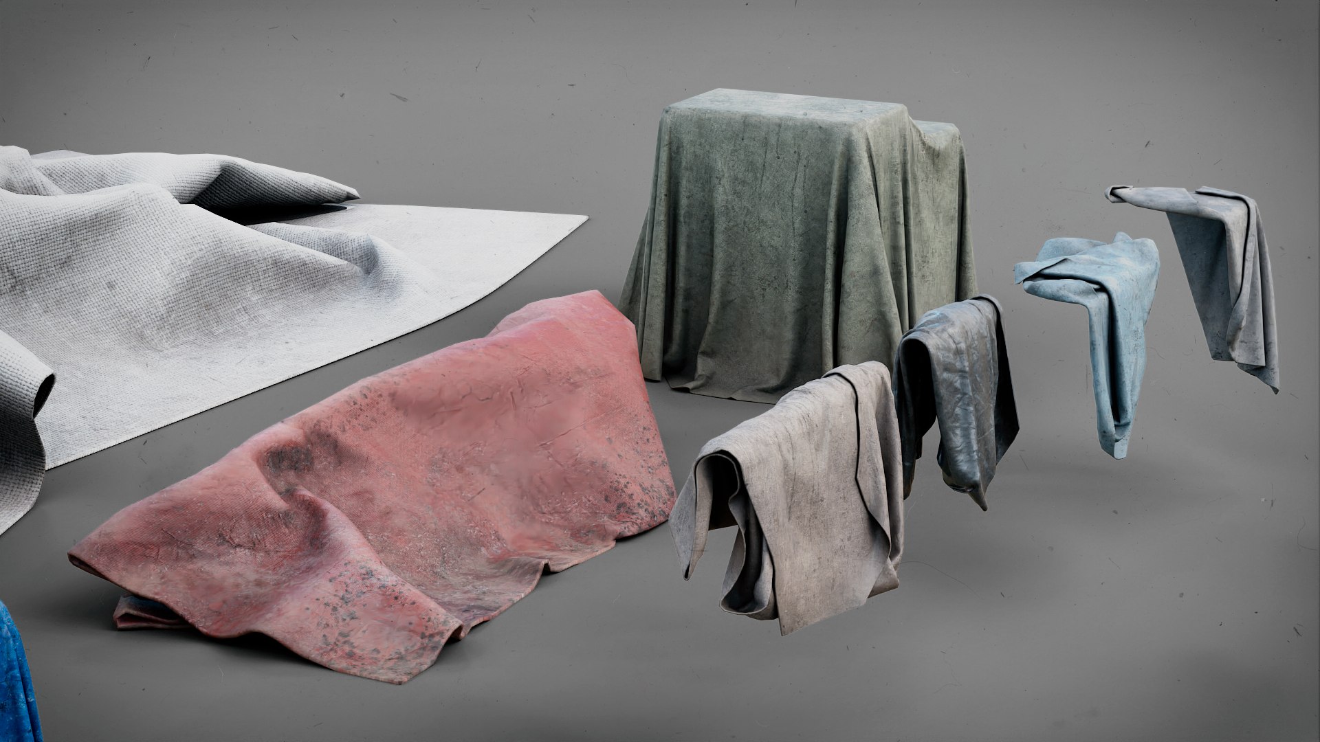 Fabric Pack Realtime 3D Model - TurboSquid 2215208