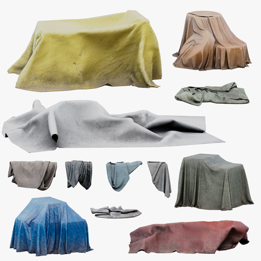 Fabric Pack Realtime 3D Model - TurboSquid 2215208