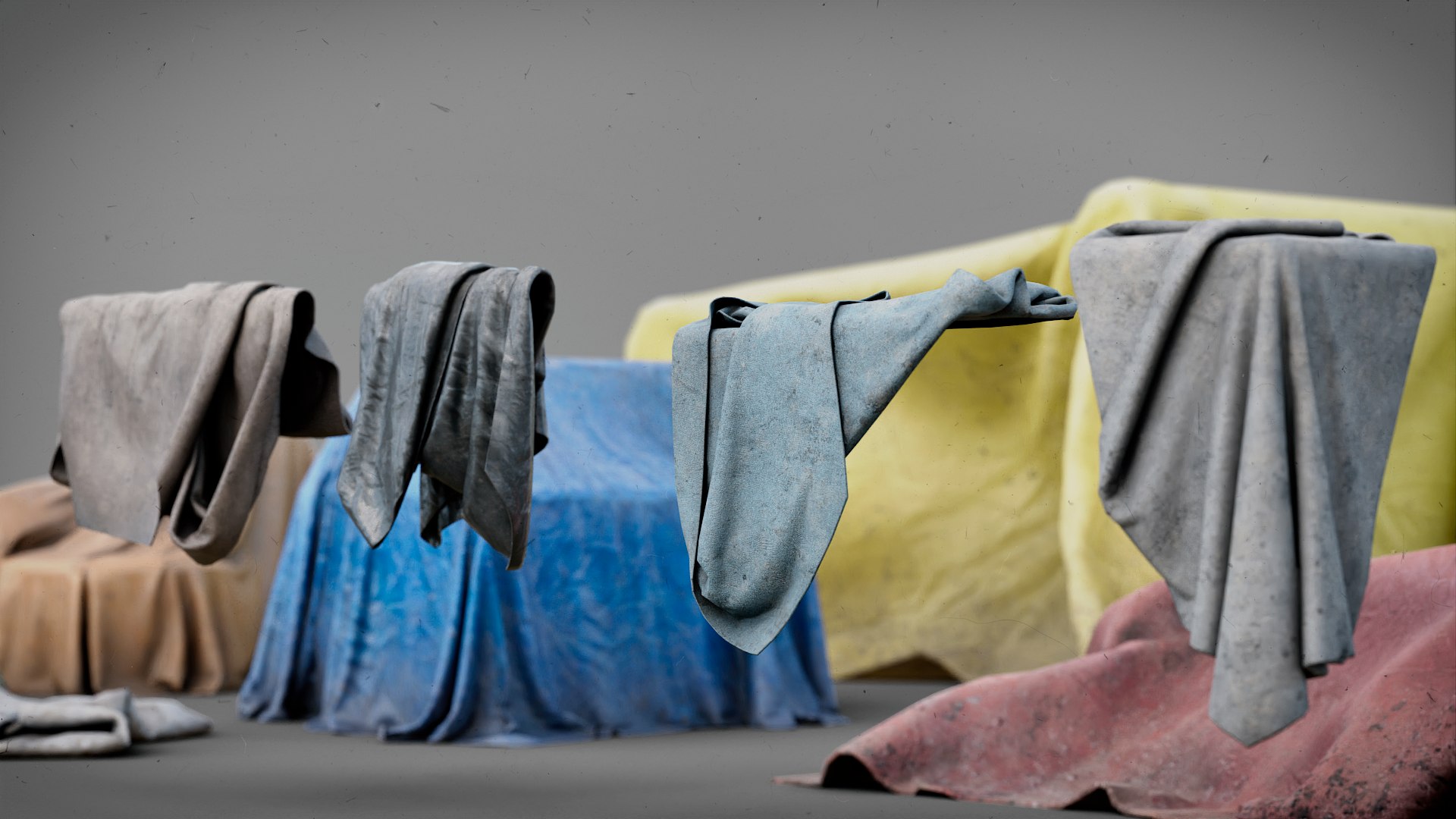 Fabric Pack Realtime 3D Model - TurboSquid 2215208