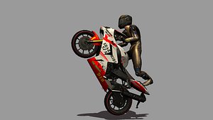 Animated Motorcycle 3D Models for Download | TurboSquid