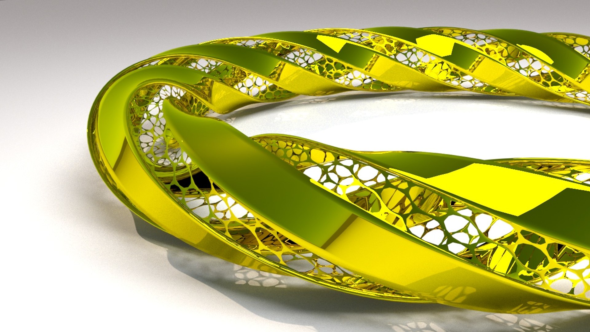 3D Golden Ring - TurboSquid 1596250