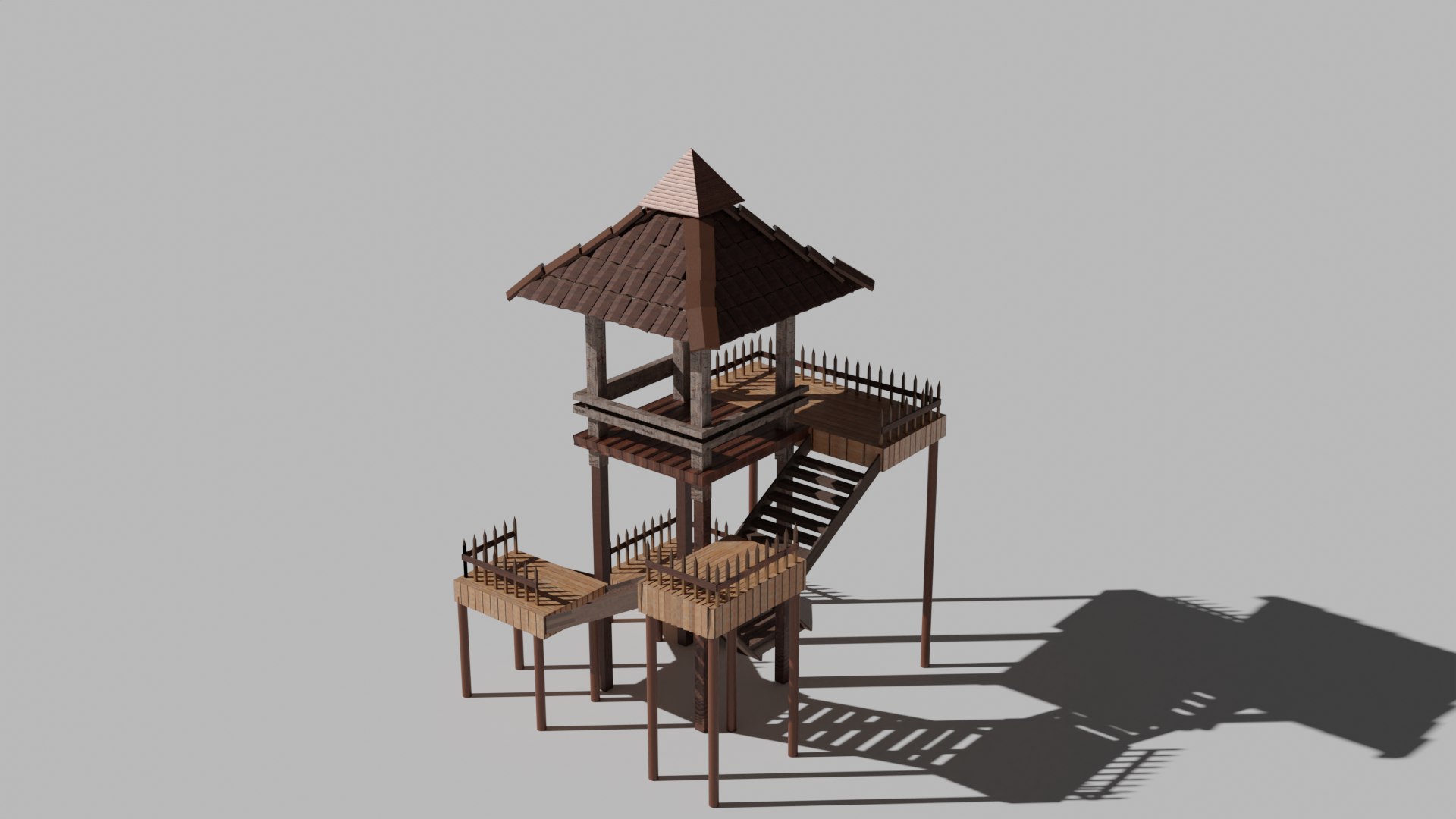 Watchtower 3D Model - TurboSquid 2102753