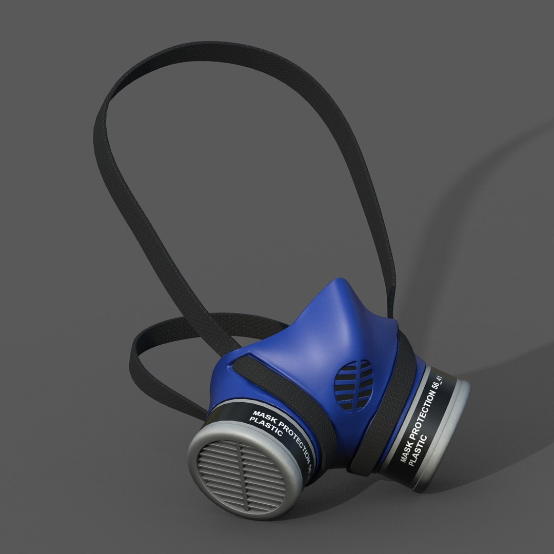 3D gas mask model - TurboSquid 1558828
