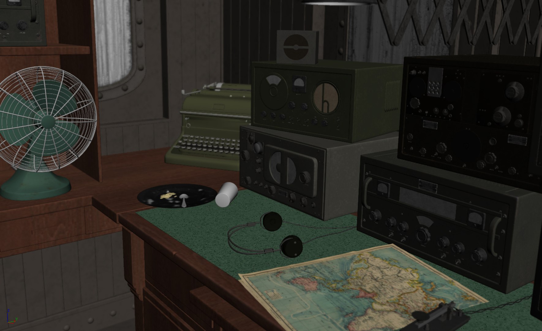 3D Model Ship Interior Set - TurboSquid 1488960