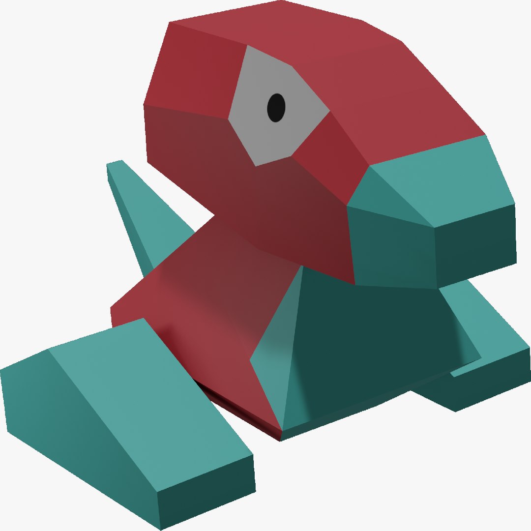 Free Porygon 3D - TurboSquid 1775886