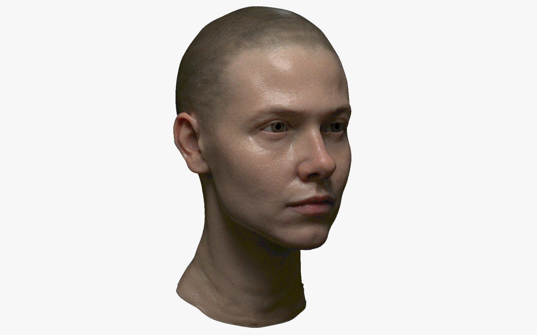 Photorealistic Pbr Female Face Model - TurboSquid 1690968