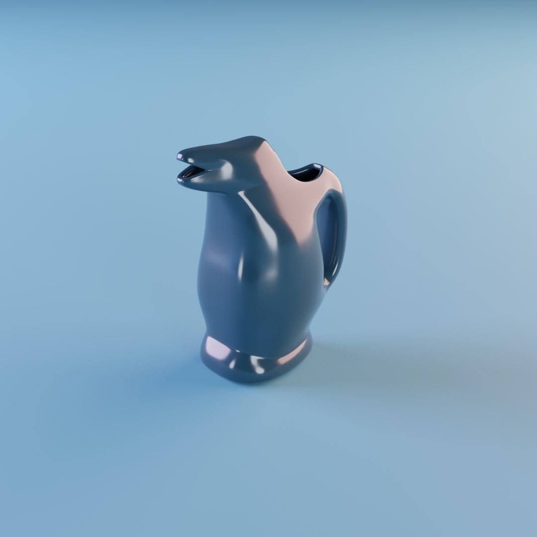 3D Penguin Jar Model - TurboSquid 1465745