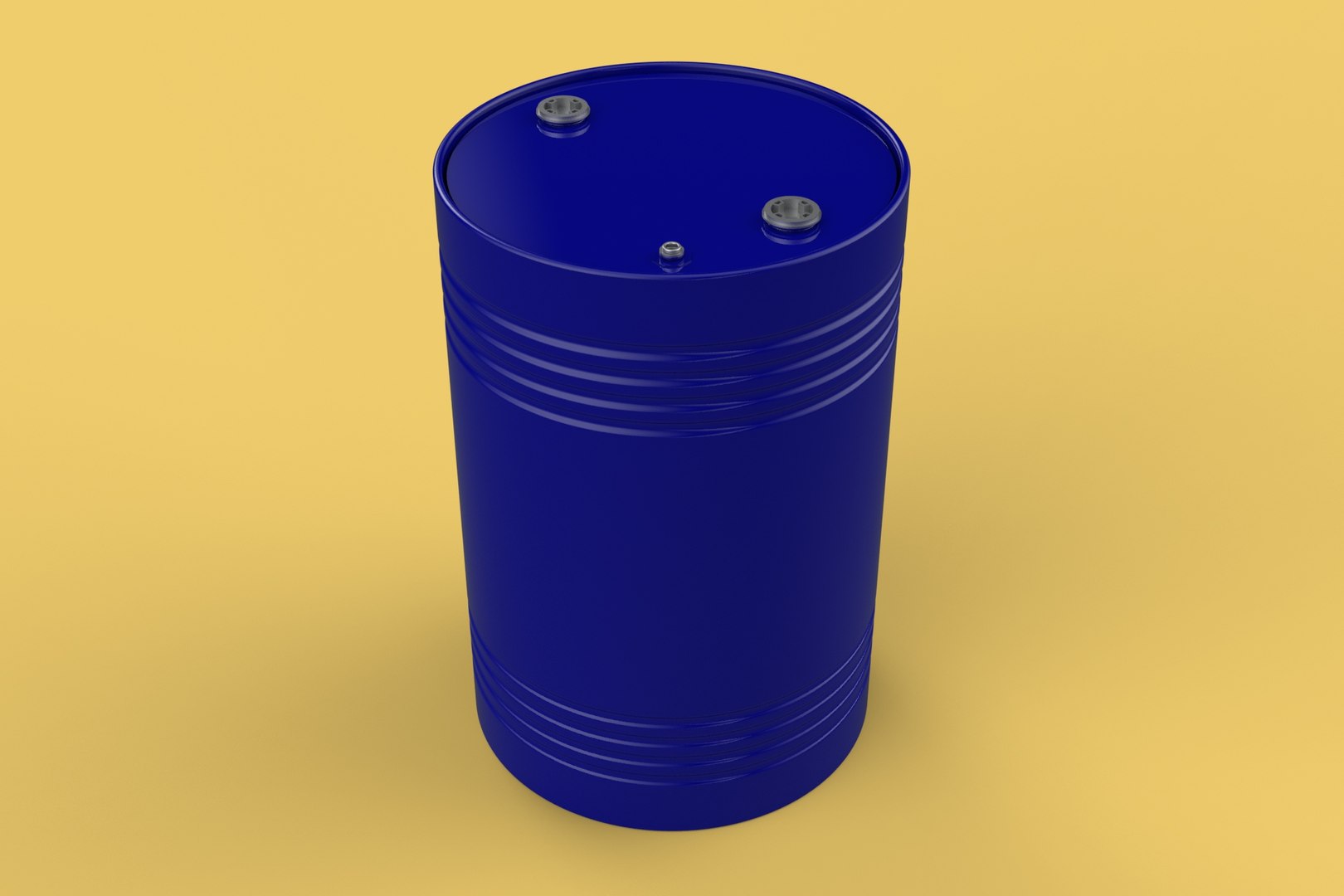 3D Model STANDARD FUEL OIL STEEL DRUM 200L 208 L LITERS 55 GALLONS BARREL - TurboSquid 2389959