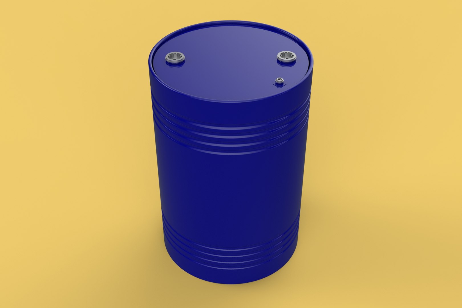 3D Model STANDARD FUEL OIL STEEL DRUM 200L 208 L LITERS 55 GALLONS BARREL - TurboSquid 2389959