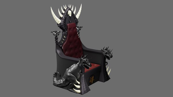 3D Devil Throne - TurboSquid 1834391