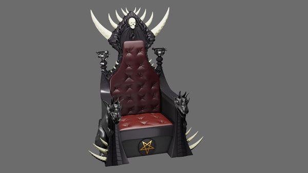 modelo 3d Trono del diablo - TurboSquid 1834391